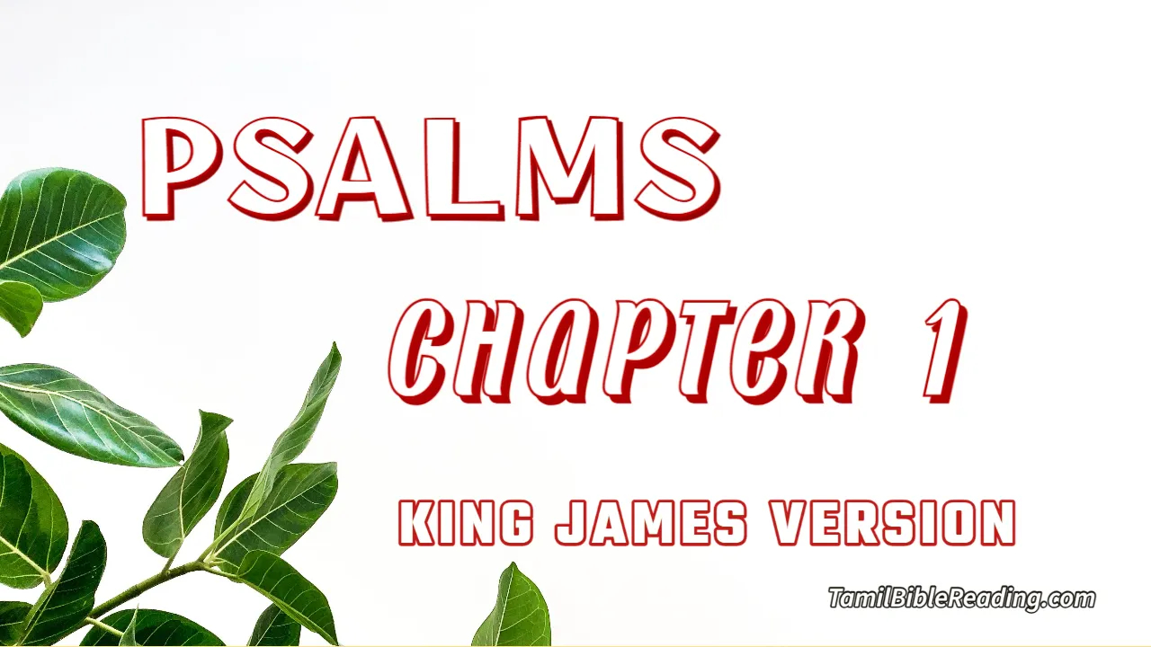 Psalm Chapter 88 King James Version Bible Reading
