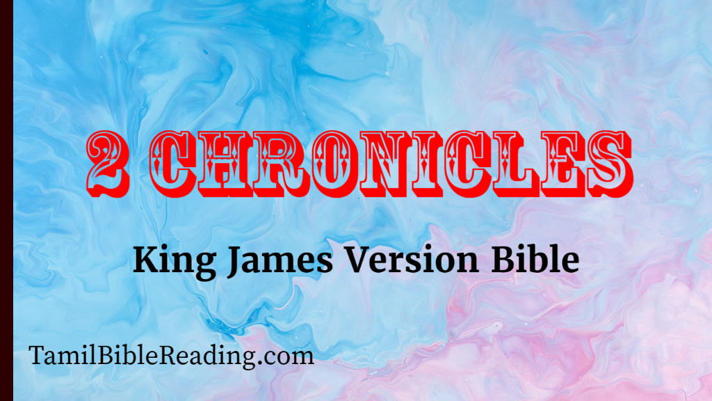 2 Chronicles - KJV Bible - 14 - Online Bible Reading