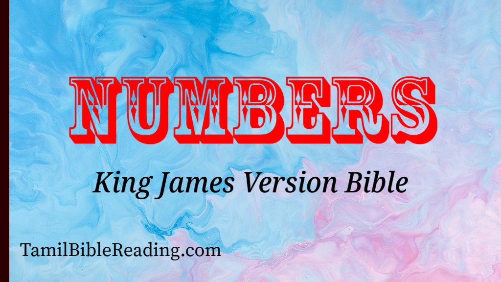 Numbers - KJV Bible - 4 - Online Bible Reading